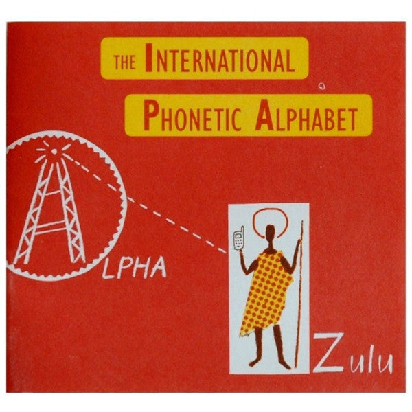 Laura Knight: International Phonetic Alphabet Poster – Northern Print ...